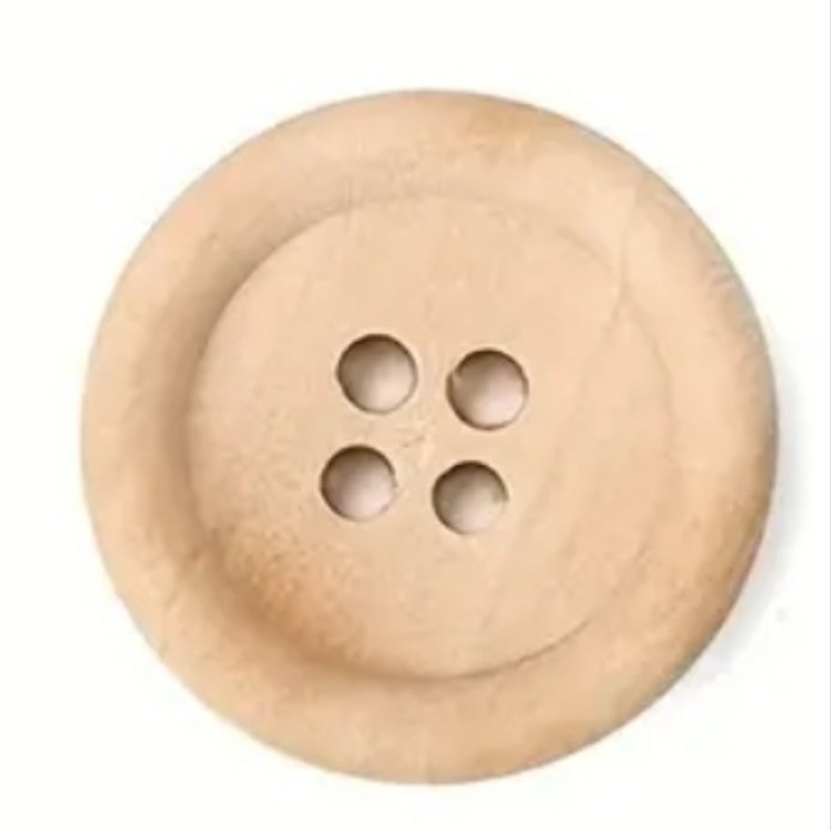 Plain Timber buttons | Crafty Buttons